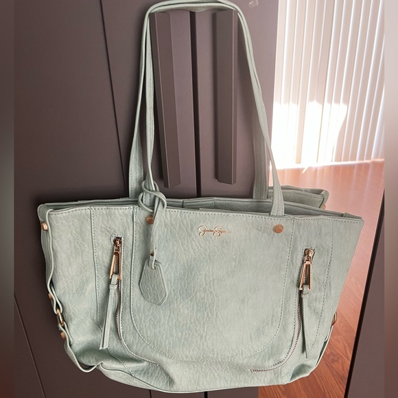 Jessica Simpson | Bags | Jessica Simpson Mint Green Shoulder Bag With ...